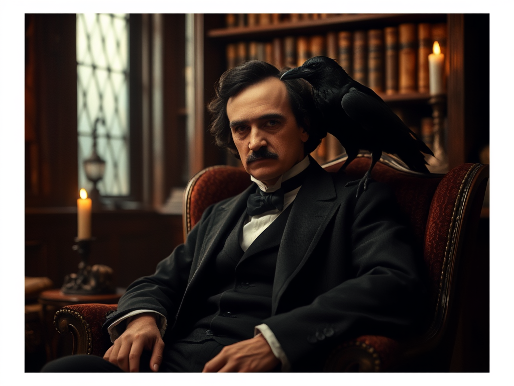 DPW Podcast #176: The Raven By Edgar Allan Poe – Caleb James K.